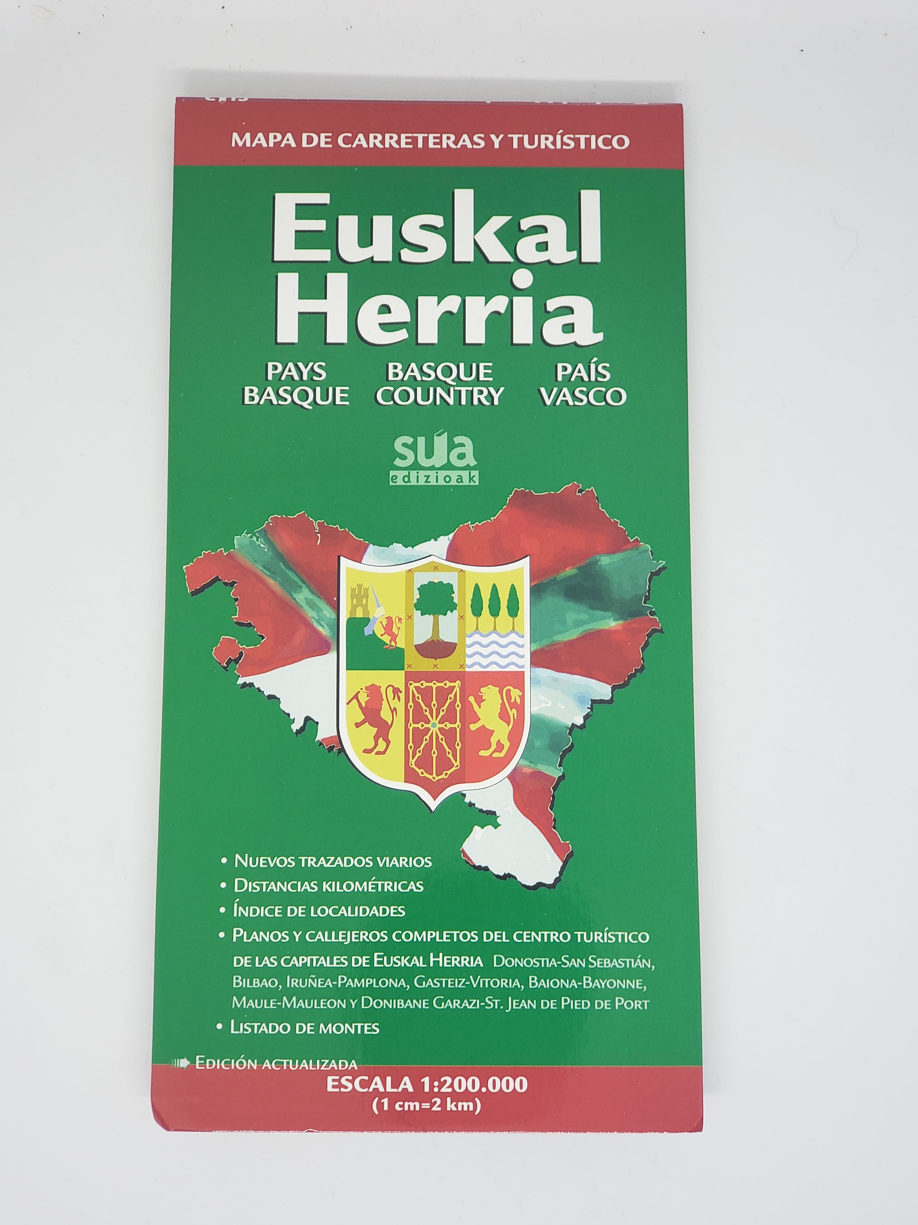 Basque Country Road Map | BASQUE MUSEUM GIFT STORE