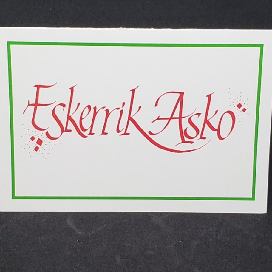 Eskerrik Asko 6-pack | BASQUE MUSEUM GIFT SHOP Eskerrik Asko 6-pack | BASQUE MUSEUM GIFT SHOP